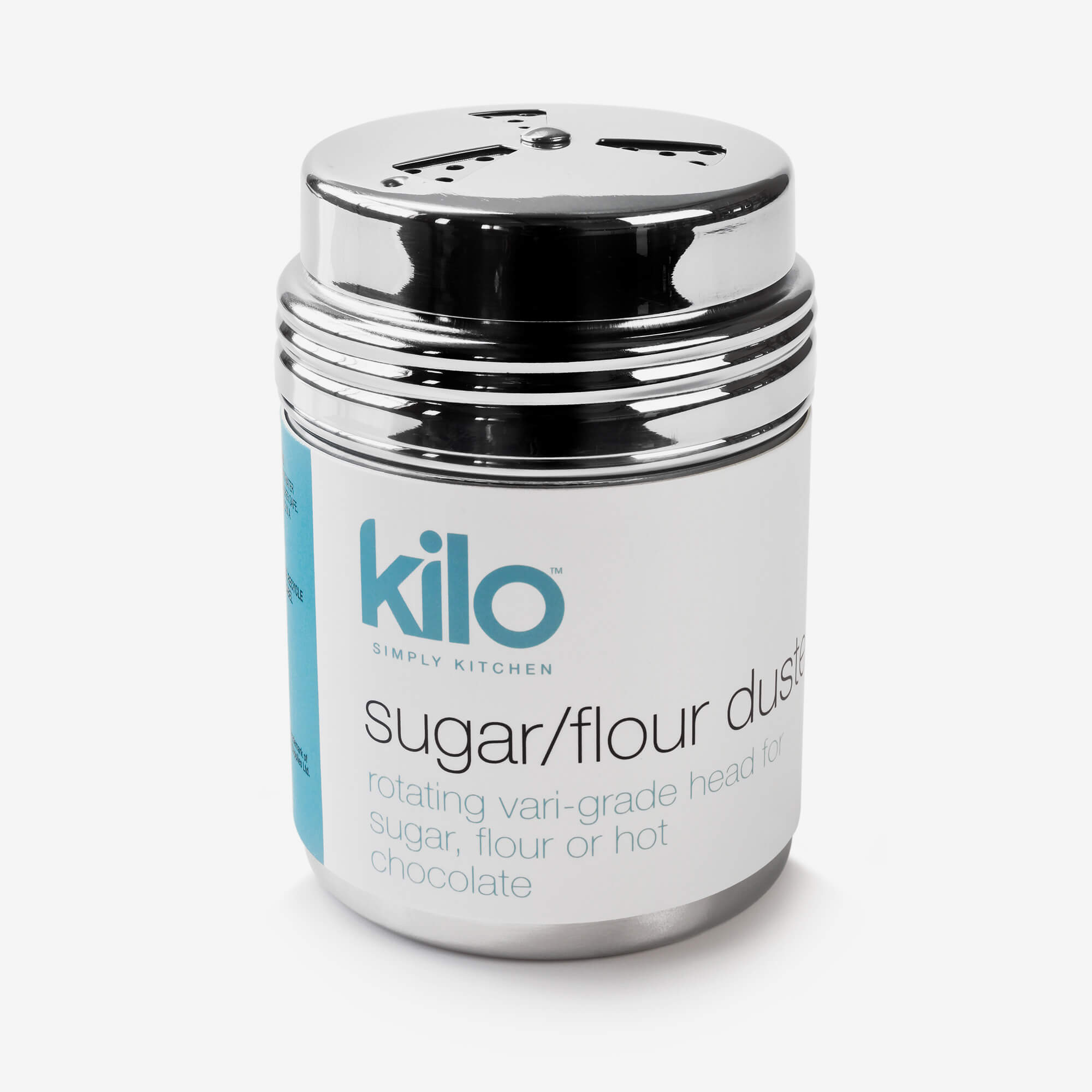 Kilo Stainless Steel 3-in-1 Flour & Sugar Sifter | Baking Accessories