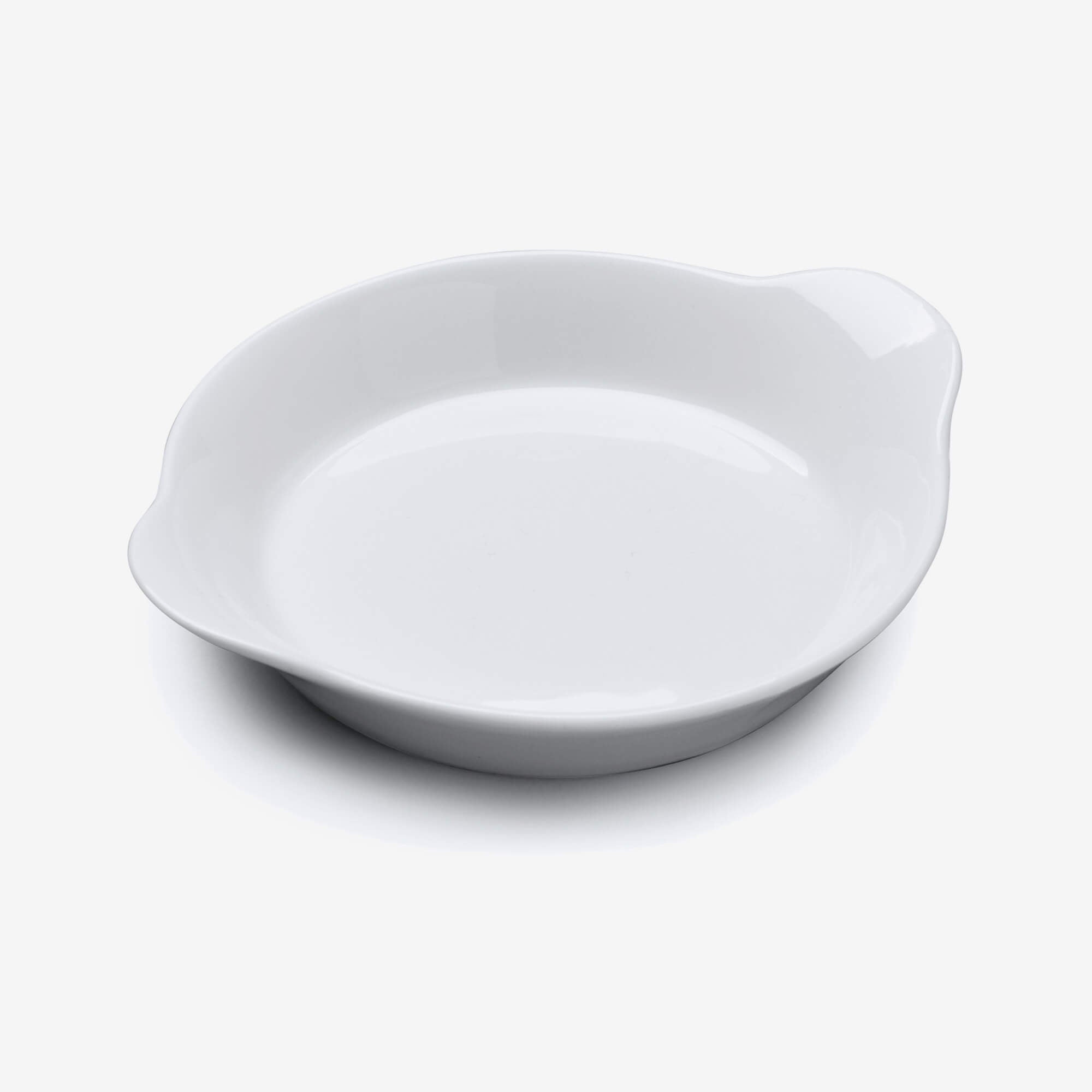 WM Bartleet Round Gratin Dish | Porcelain Bakeware