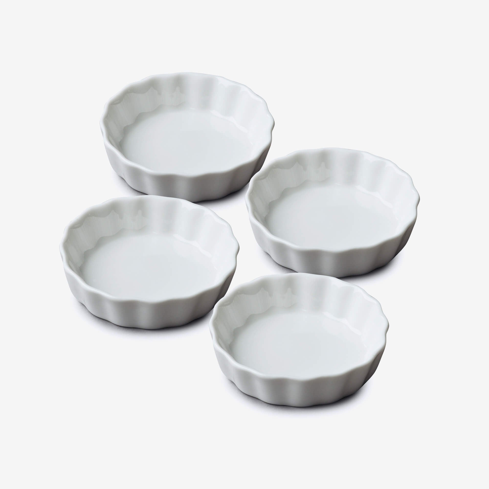 WM Bartleet Mini Flan Dish | Set of 4 | Dining & Serving