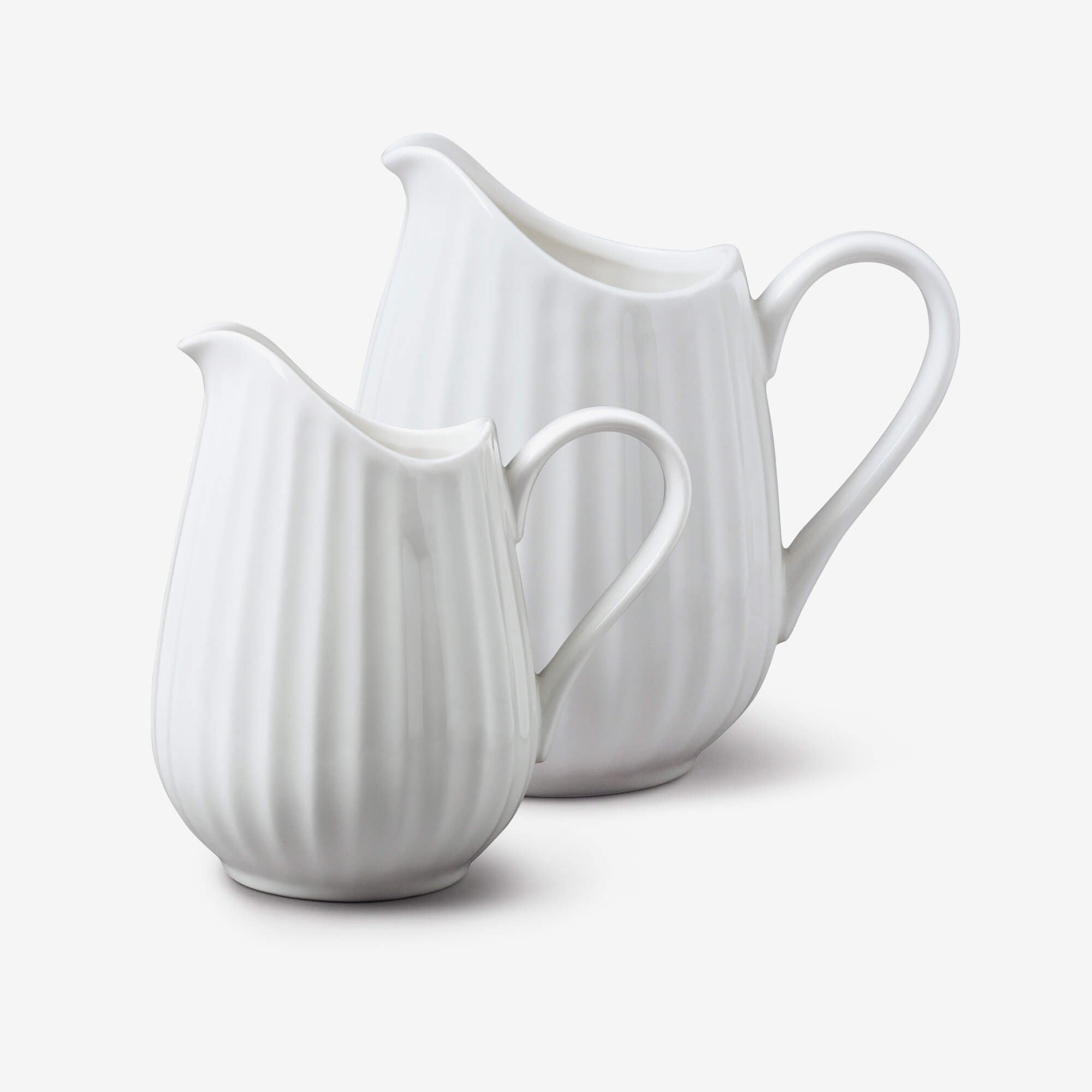 WM Bartleet Fluted Jug | Set of 2 | Dining & Serving